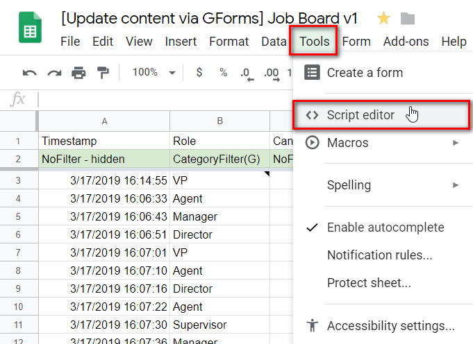 Allow users to update your app’s data with Google Forms – Documentation ...