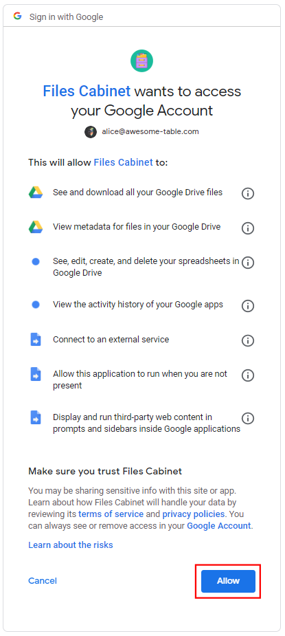 [Part 1] Install the add-on – Documentation — Awesome Table Support
