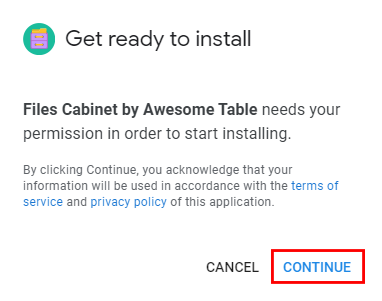 [Part 1] Install the add-on – Documentation — Awesome Table Support